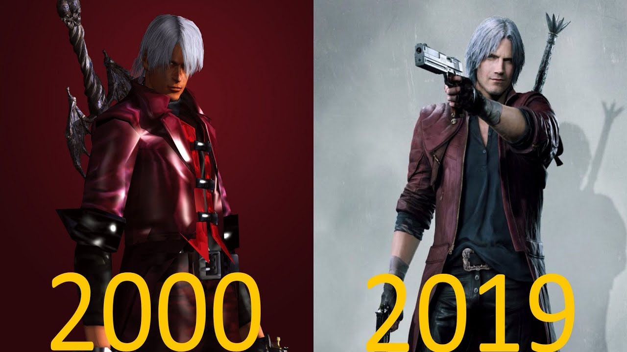 Evolution of Devil May Cry Games 2000-2019 - YouTube