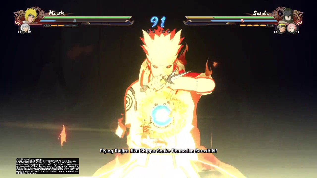 Naruto Shippuden Ultimate Ninja Storm 4 Eno (Edo Minato) vs Ozzy ...