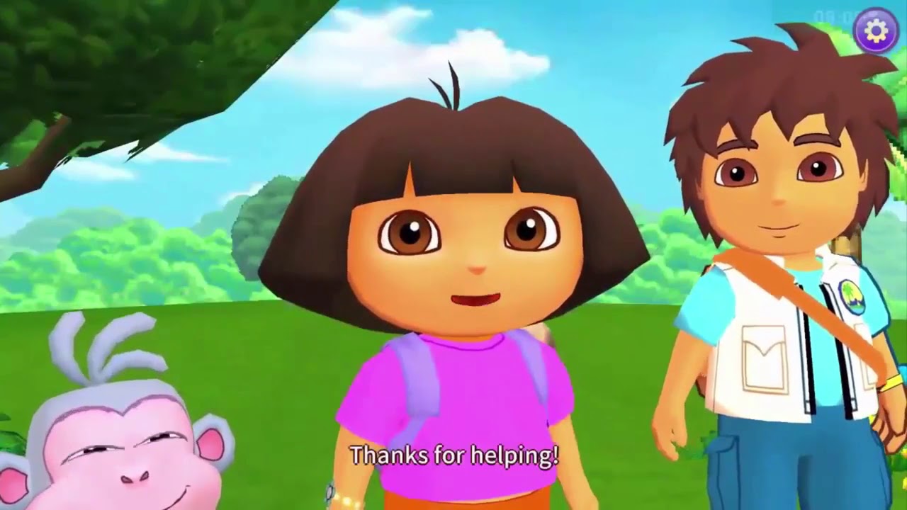 Dora the Explorer Dora and Friends Rescue Animals, Kids Learn How to ...