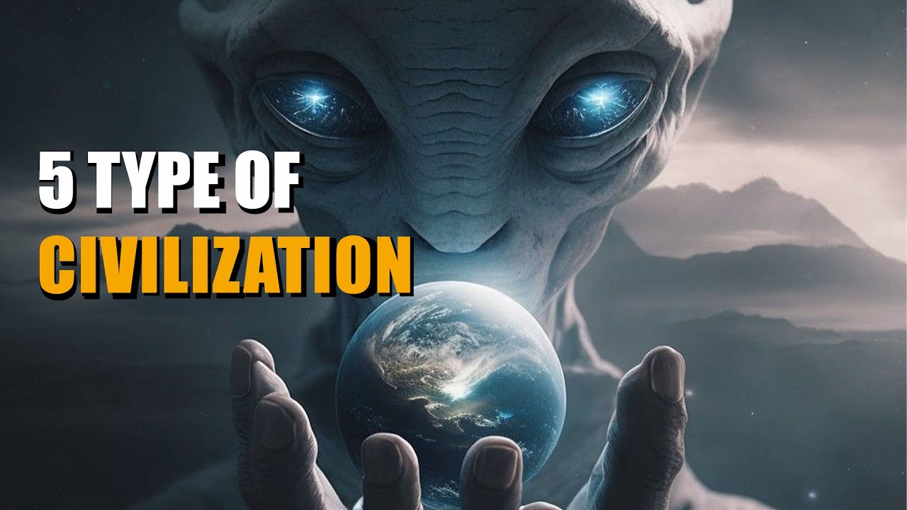 5 type of civilization: kardashev scale - YouTube