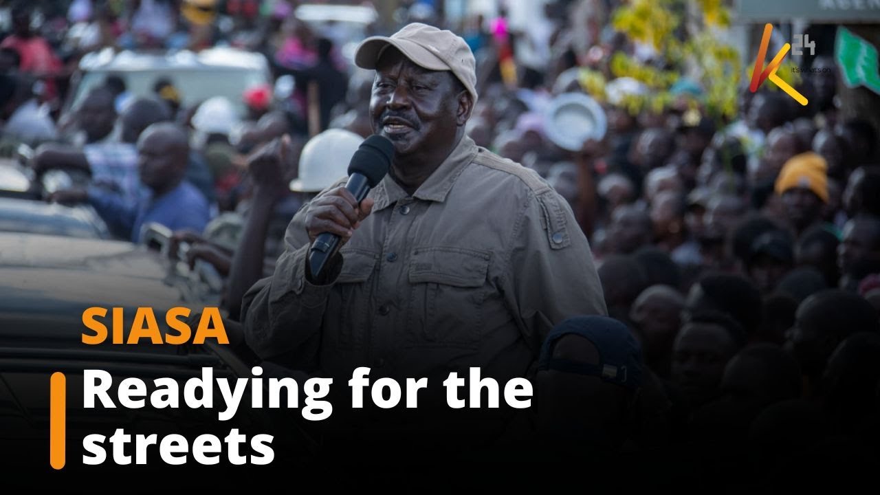 Azimio leader calls on his supporters to be ready to hit the streets ...