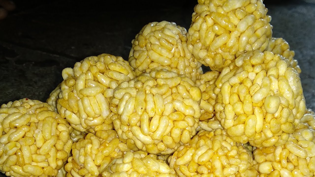 Murmura Laddu Recipe😋 | चिरमुऱ्याचे लाडू😋 | Lai ke Laddu-easy and Quick ...