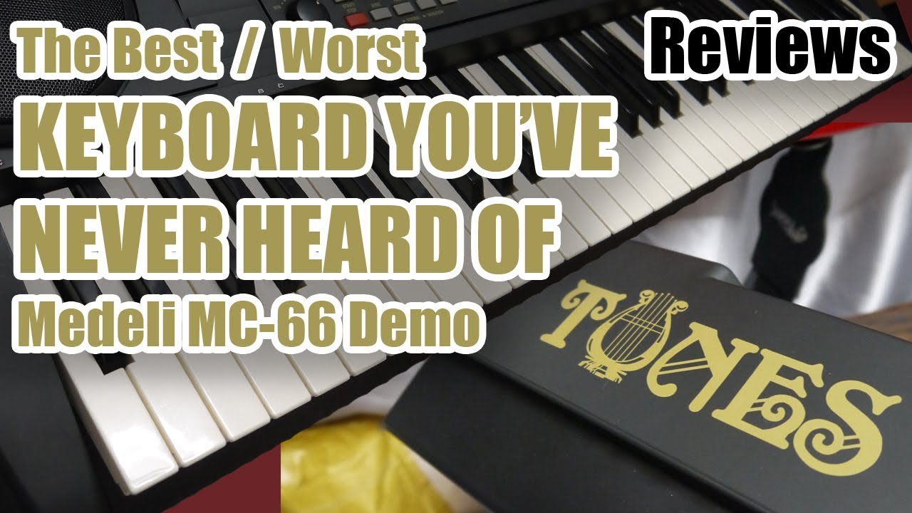 Weird Chinese Synth / Keyboard - Medeli MC 66 Demo - YouTube