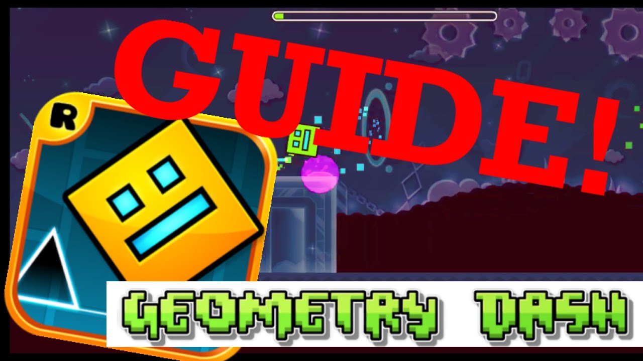 GUIDE: How to jump in Geometry dash! - YouTube