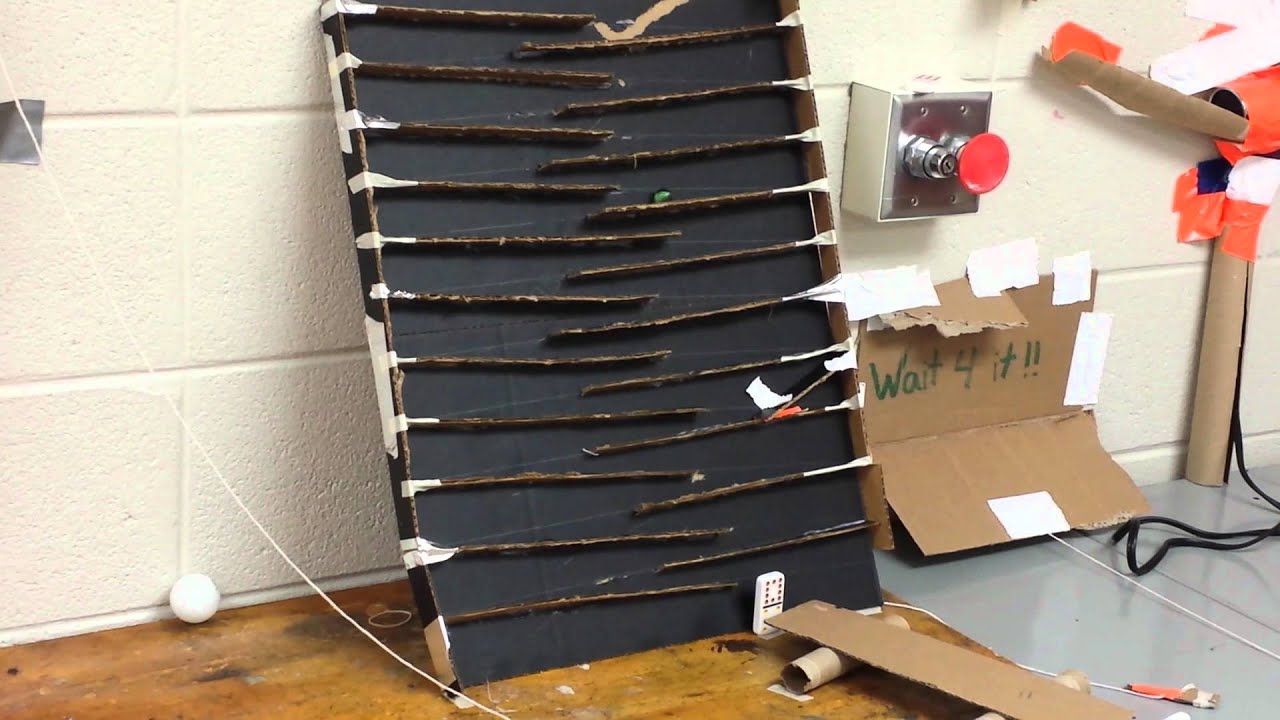 Gold Team's Rube Goldberg Machine - YouTube