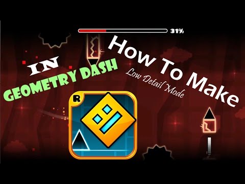 Geometry Dash Tutorial *HOW TO MAKE LDM* - YouTube