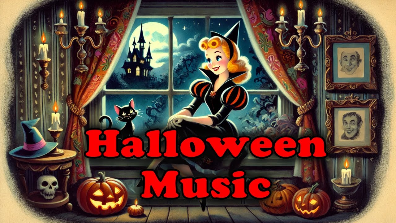 Lofi Halloween Music Playlist | Spooky Instrumental Music for a Retro ...