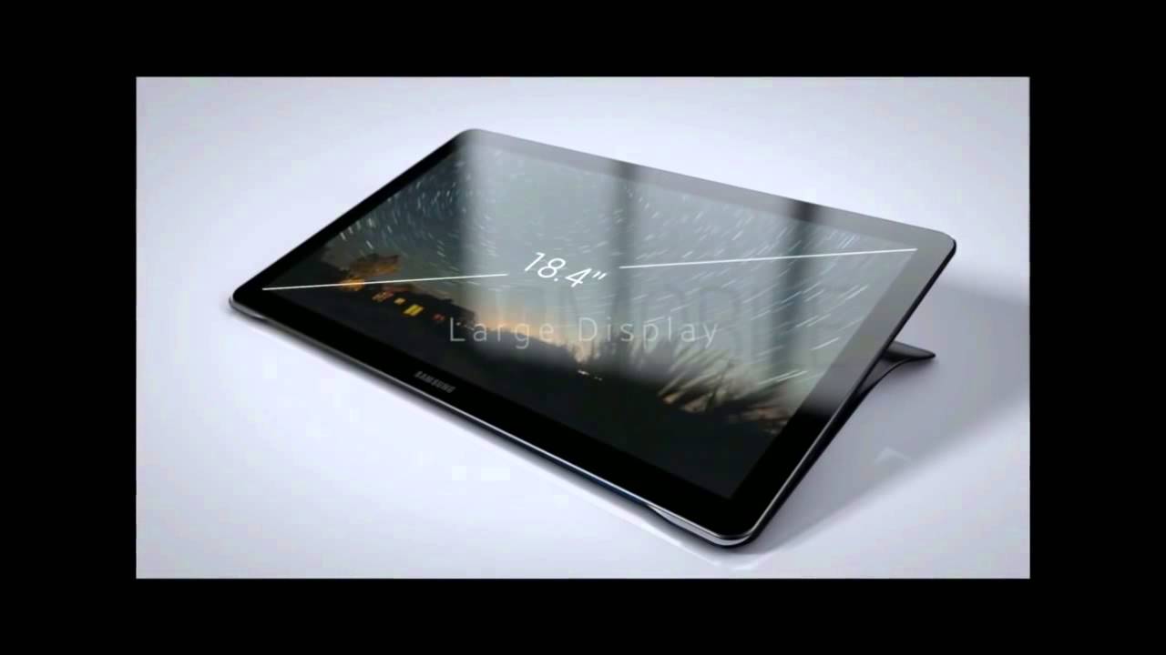 Samsung goes big really big on tablets with the 18 4 inch Galaxy View ...