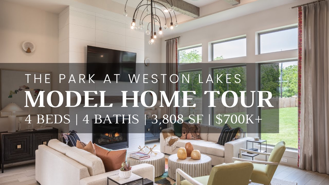 Model Home Tour | The Park at Weston Lakes | Partners in Building | 4BD ...