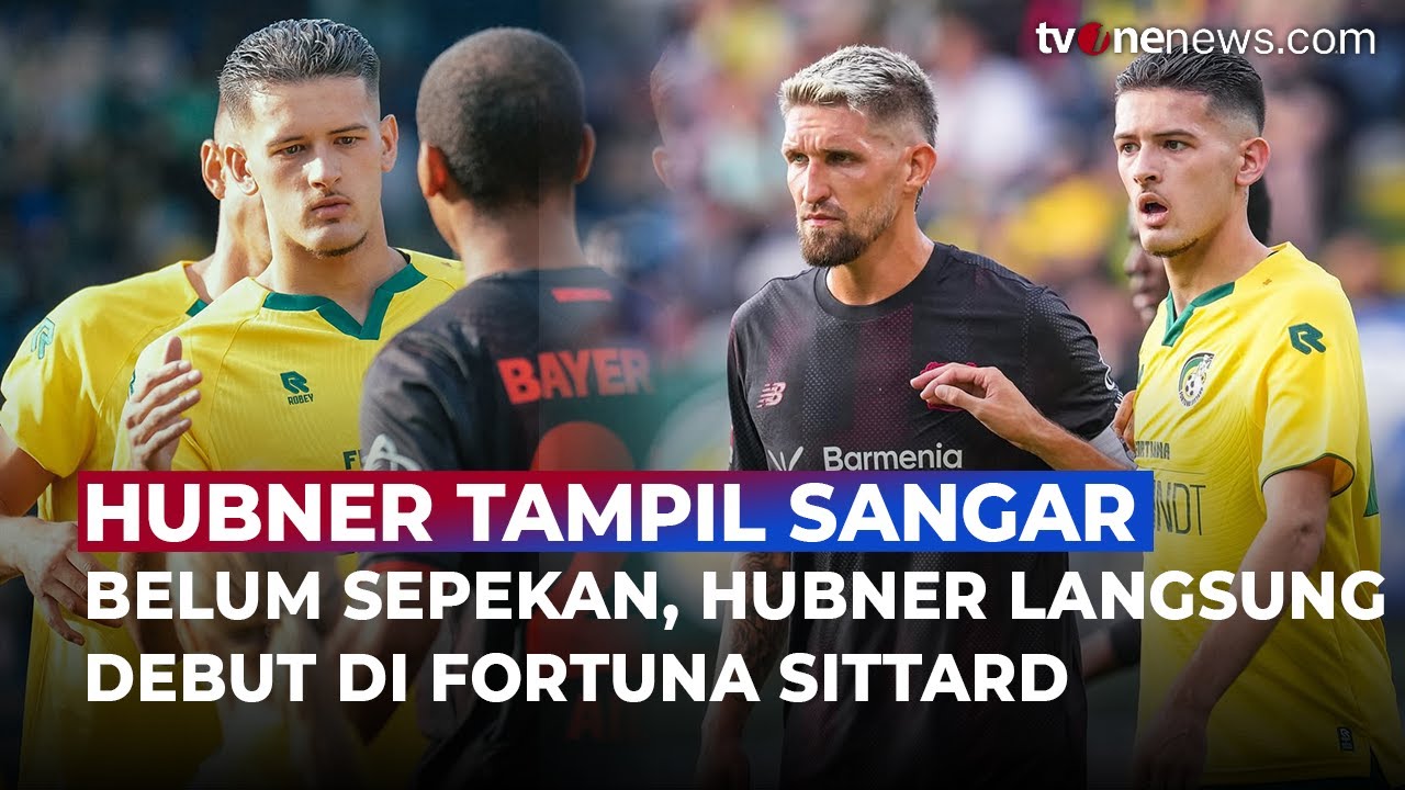 Justin Hubner Jalani Debut di Fortuna Sittard, Langsung Hadapi Bayer ...