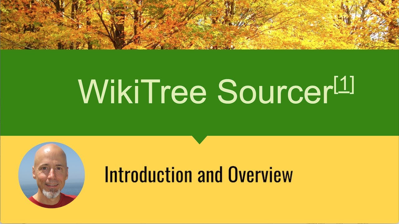 WikiTree Sourcer Extension Intro and Overview - YouTube