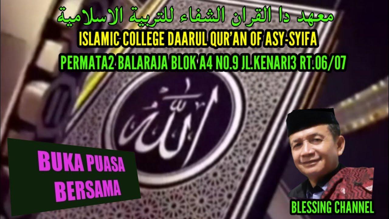 Buka bersama santri Daarul Qur'an Asy-Syifa.Permata2 Balaraja.@blessingchannel7248 - YouTube