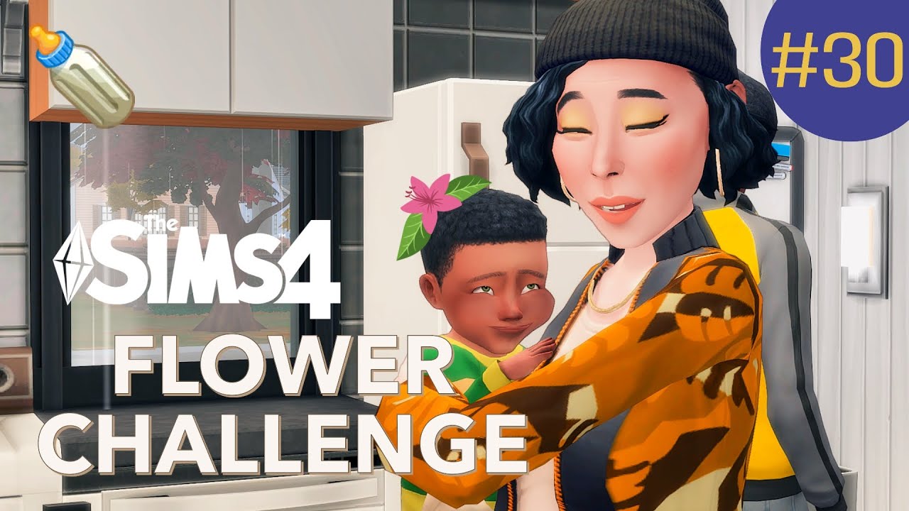 Sims4 Flower Challenge #30 | No Talking Gameplay | - YouTube