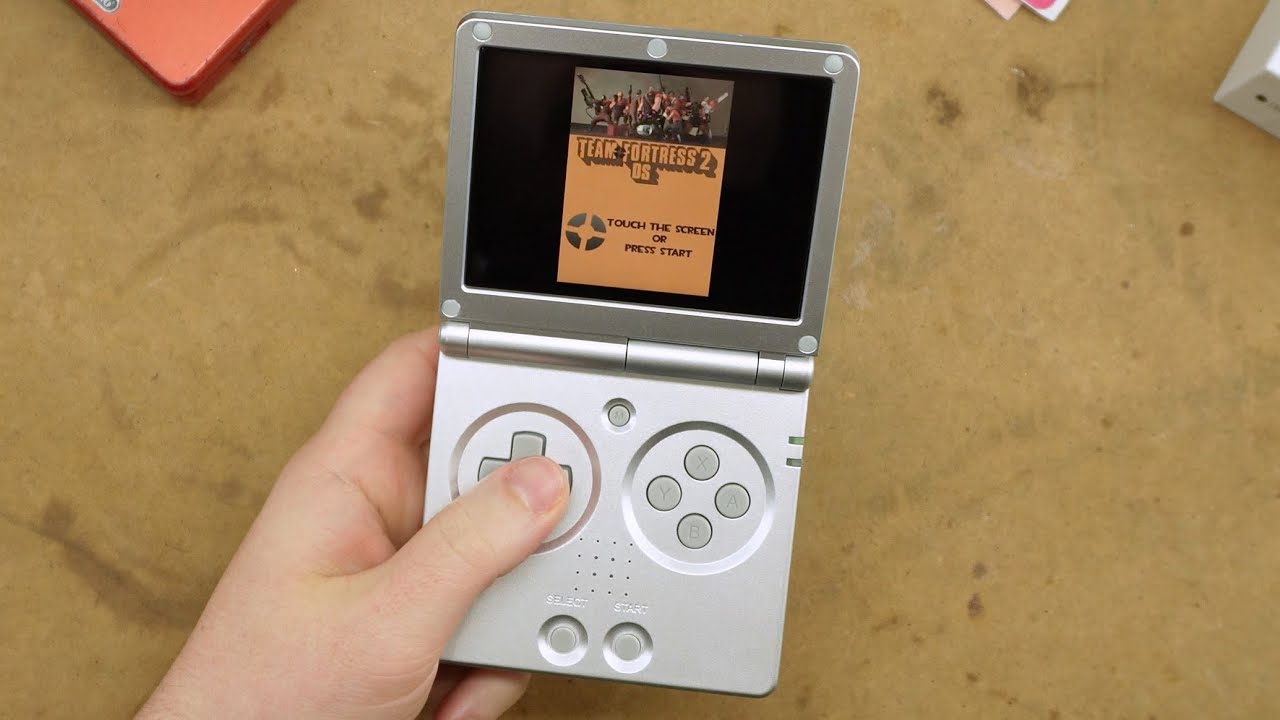 Gaming on a Highly Cursed GameBoy Advance SP - YouTube