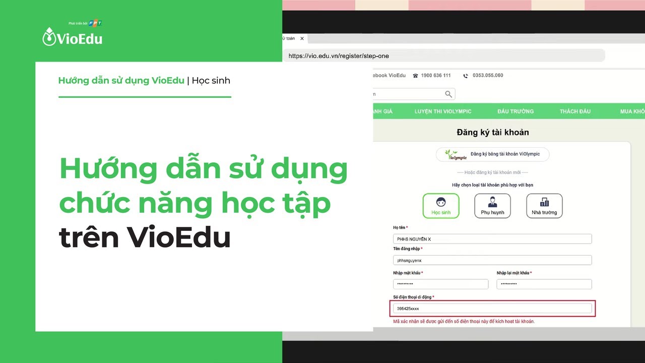 [VioEdu TV - Dành cho học sinh] HD sử dụng chức năng học tập trên ...