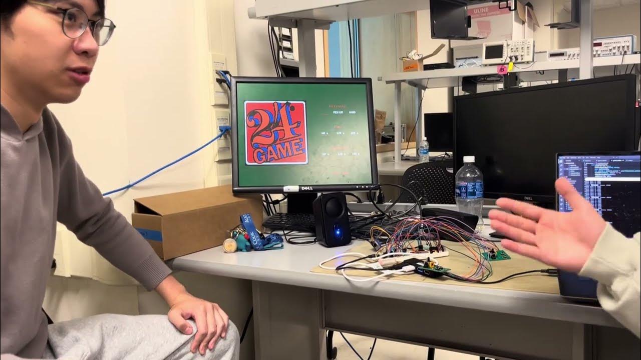 Game of 24 implemented on Raspberry Pi Pico - YouTube