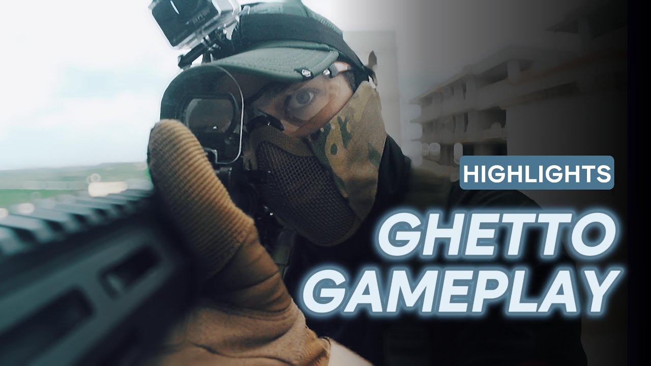 Ghetto CQB - Airsoft game - YouTube