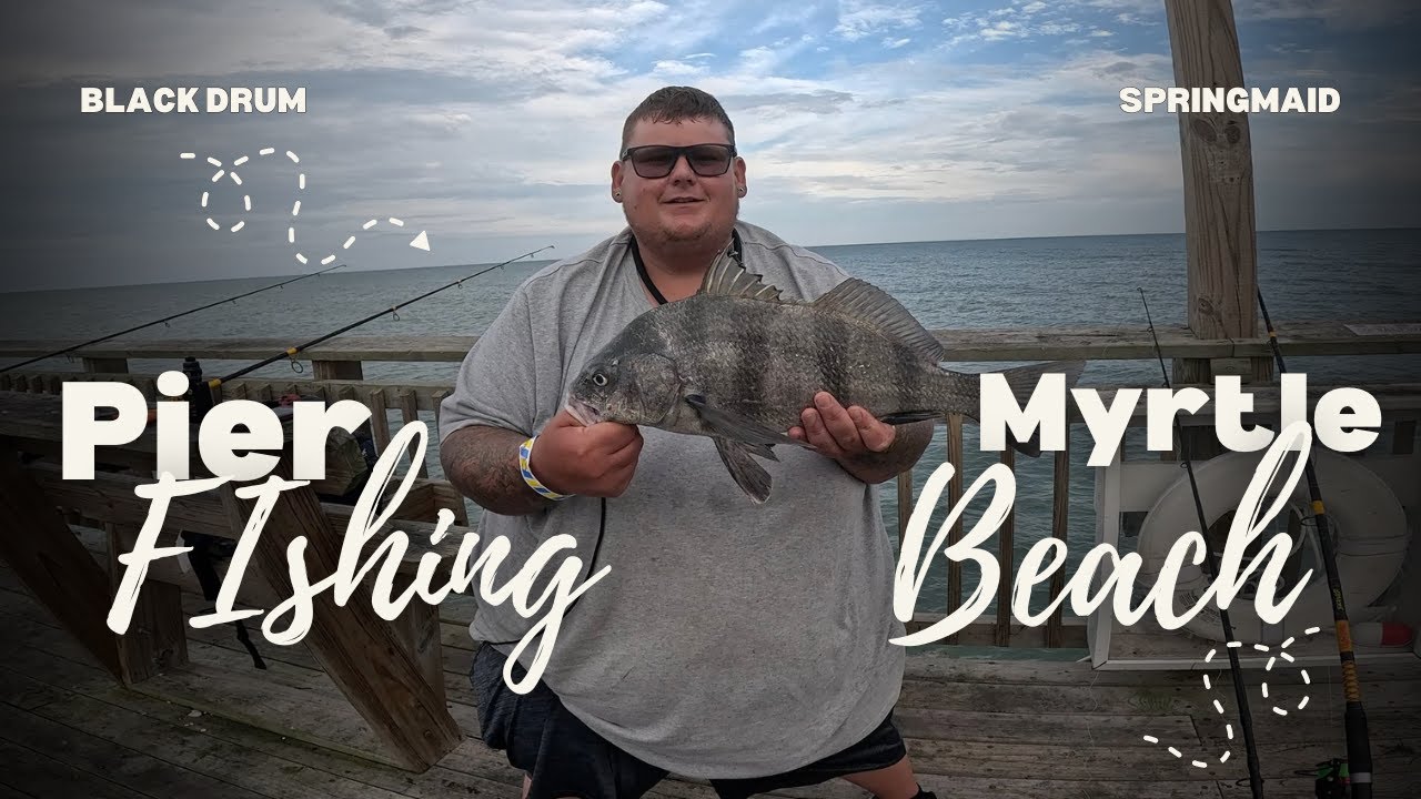 Fishing Myrtle Beach's Iconic Springmaid Pier - YouTube