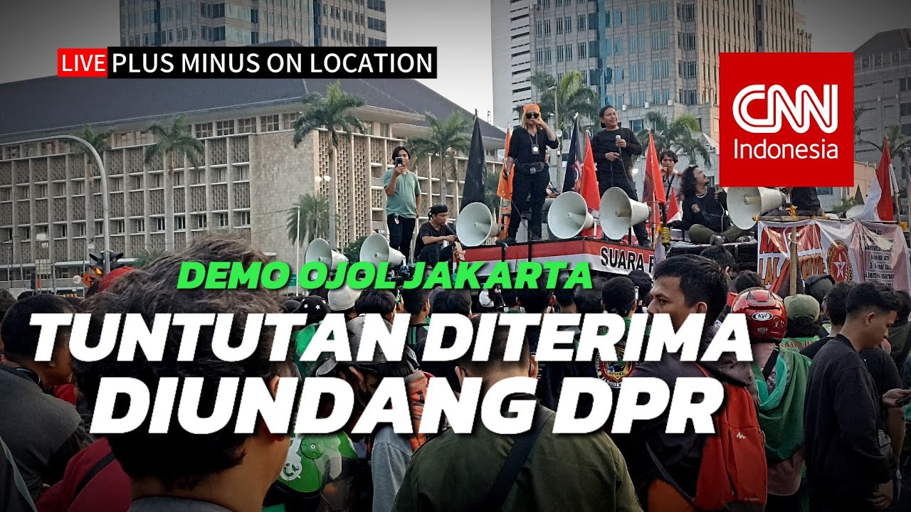 Plus Minus on Location | Demo Ojol Jakarta (2) - YouTube