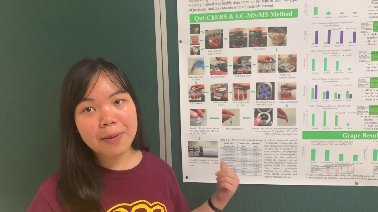 Huong "Jacey" Tran talks about presenting research in Biochemistry ...