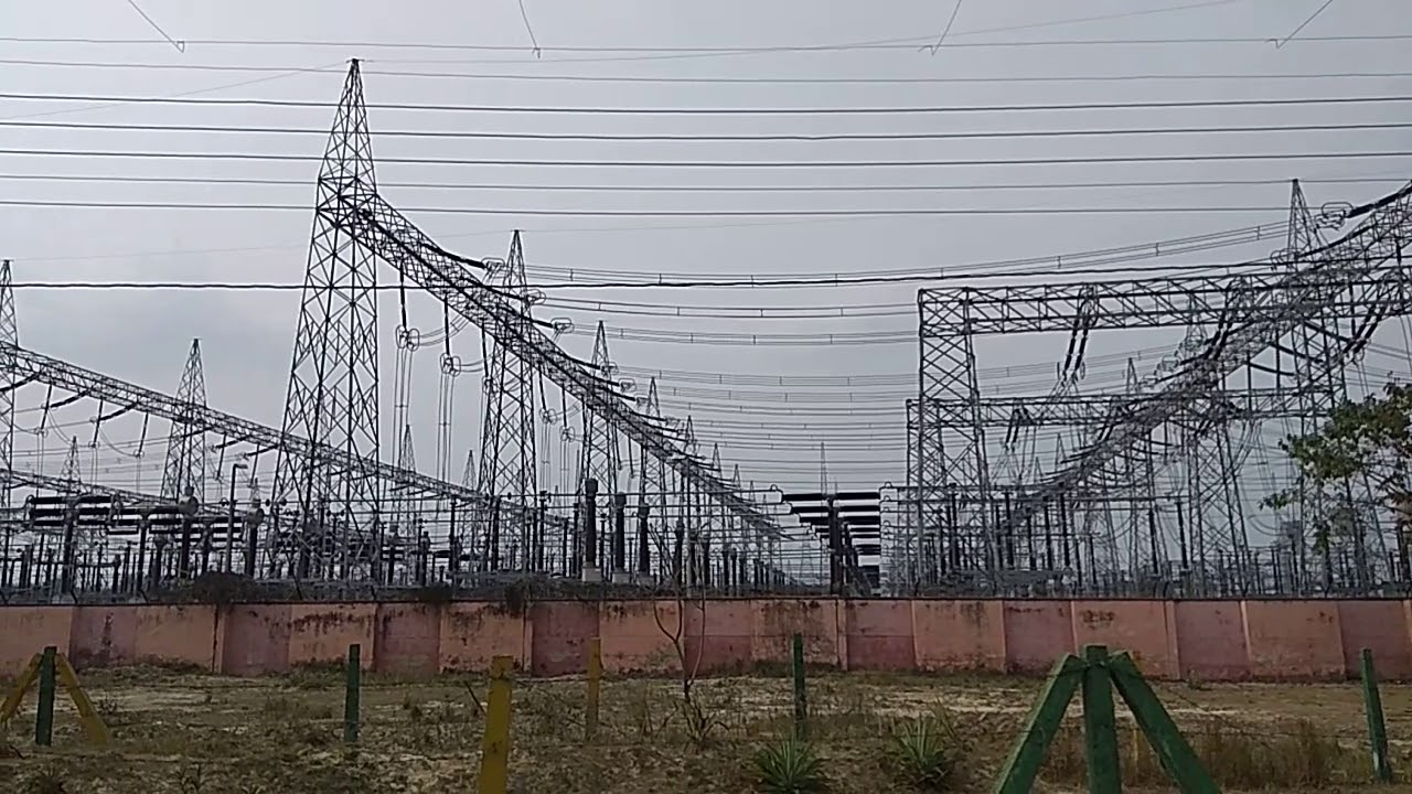 Power grid of 420 kV in Lucknow.(1) - YouTube