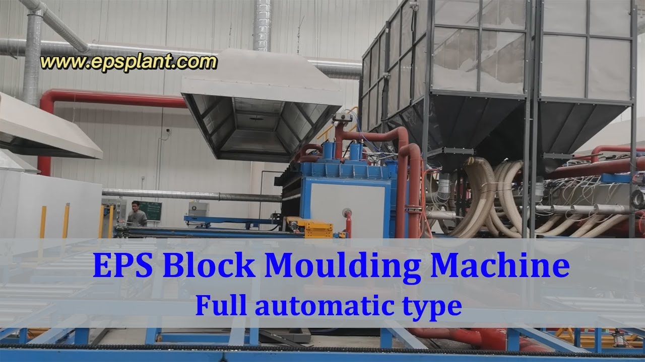 EPS Block Moulding Machine | Full Automatic type - YouTube