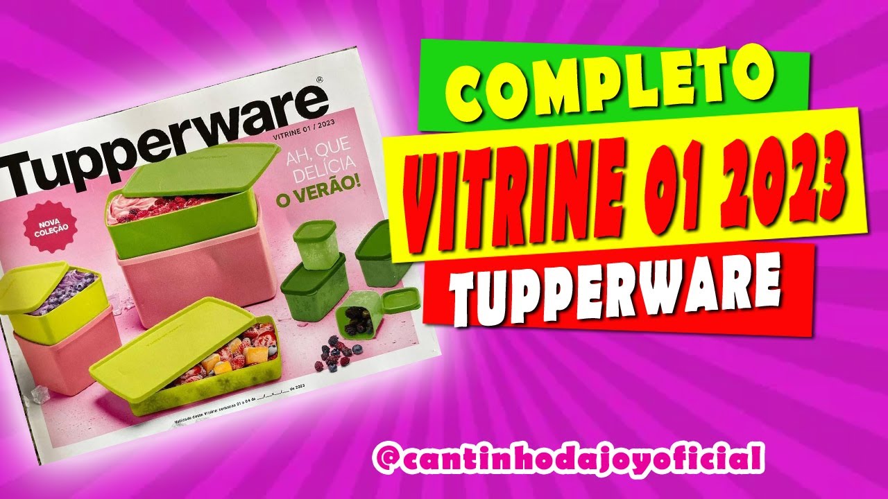 Vitrine 5 Tupperware 2023 - RETOEDU