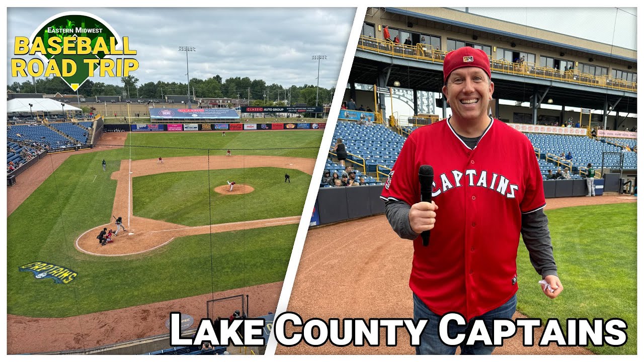 Eastern Midwest Baseball Road Trip Ep 16: Lake County Captains - YouTube