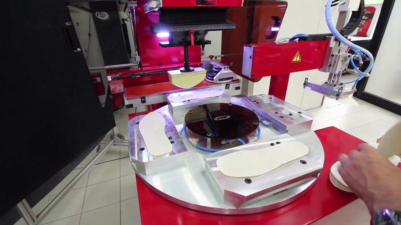 EVO SLIDER ROTARY TABLE 1 COLORE 4 STAZIONI - YouTube