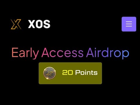 XOS Early Access Airdrop Join Guide | Step by Step - YouTube