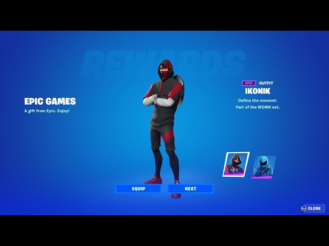 How To Get New Ikonik Skin For Free In Fortnite Youtube How To Get