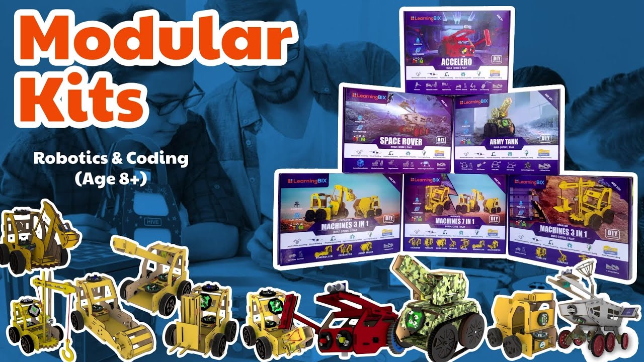 LearningBix Modular Robotics Kits (Age 8+) | Best Robotics Kits for ...