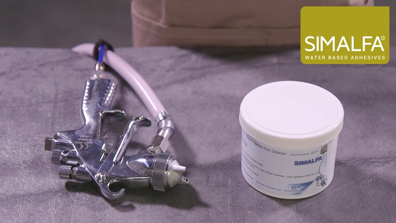 SIMALFA® - Spray Gun Everyday Servicing - YouTube