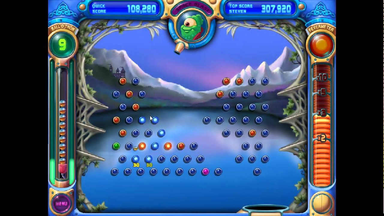 Peggle gameplay part 1 - YouTube