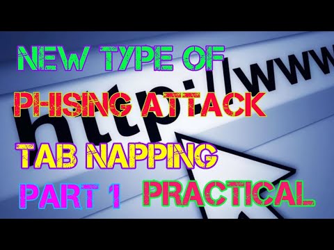What is Tab napping in phishing how to perform practical in hindi - YouTube