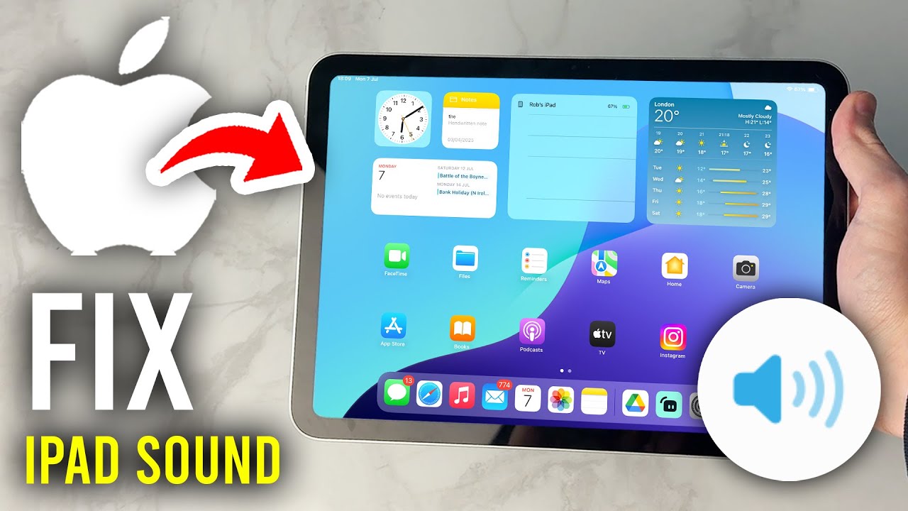 How To Fix iPad Sound Not Working - Step By Step - YouTube