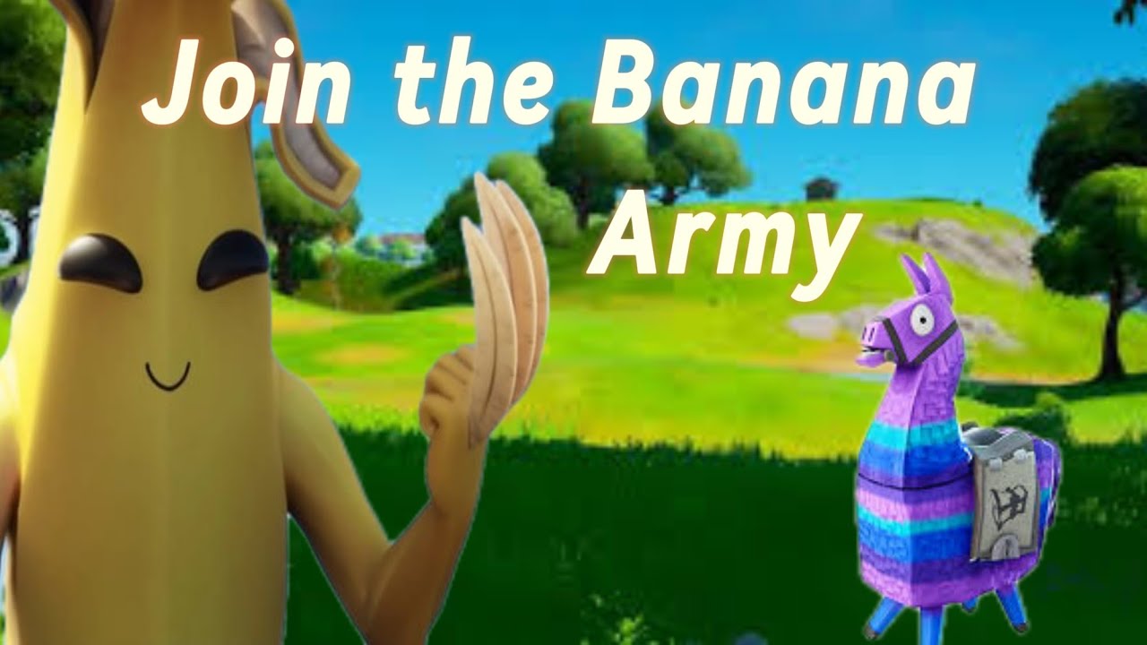 Join the Banana army! - YouTube