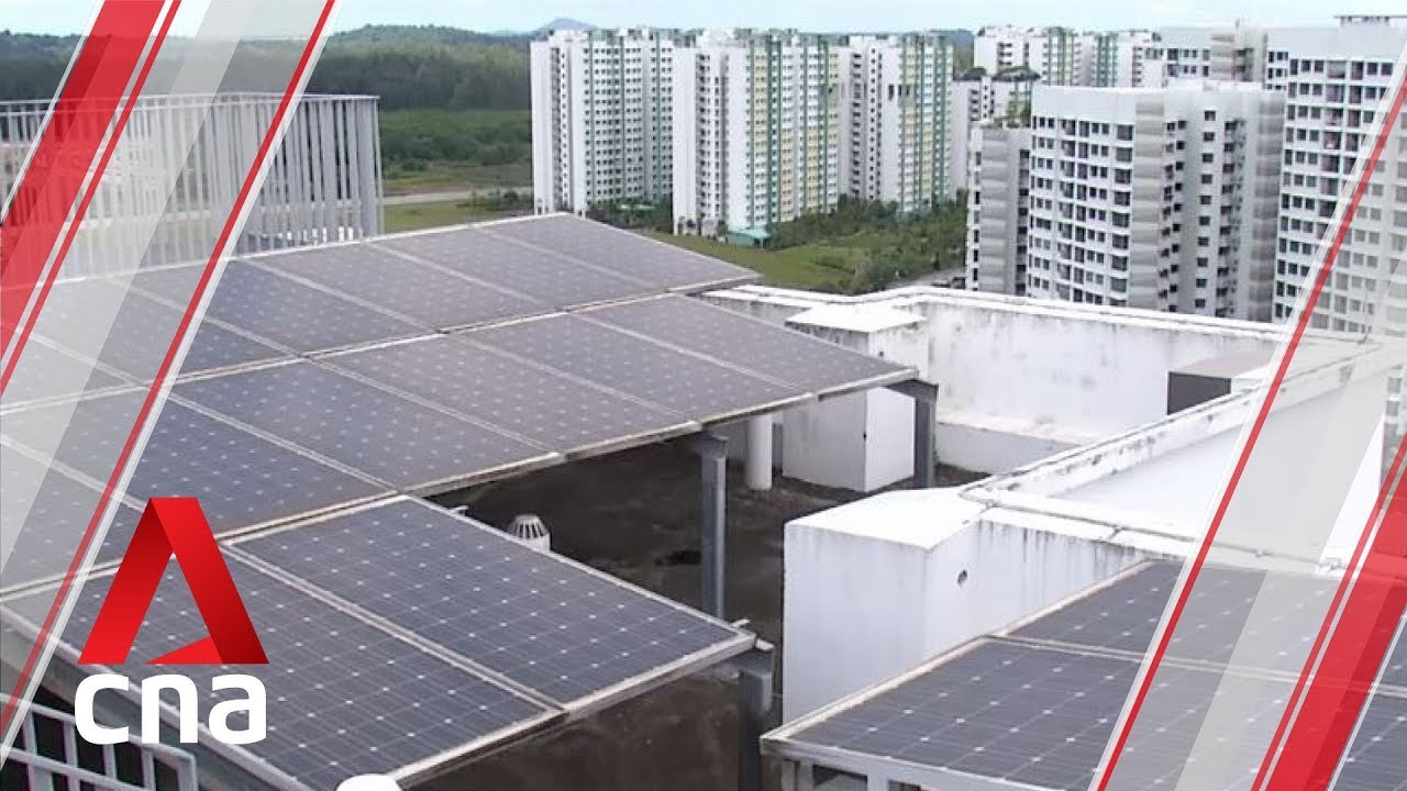 HDB more than doubles solar energy target - YouTube