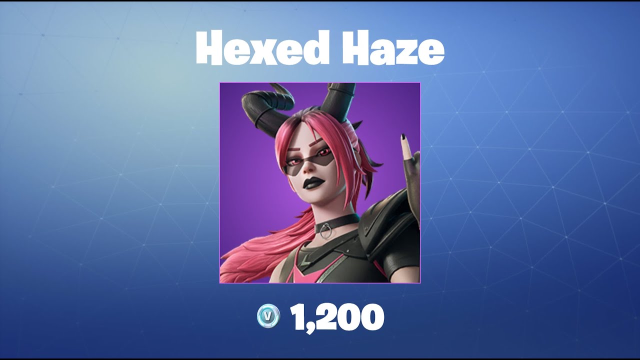 Hexed Haze | Fortnite Outfit/Skin - YouTube
