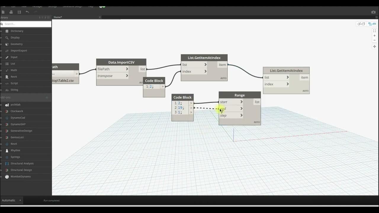 Import Piles coordinate from CSV to Revit and place its familytype ...