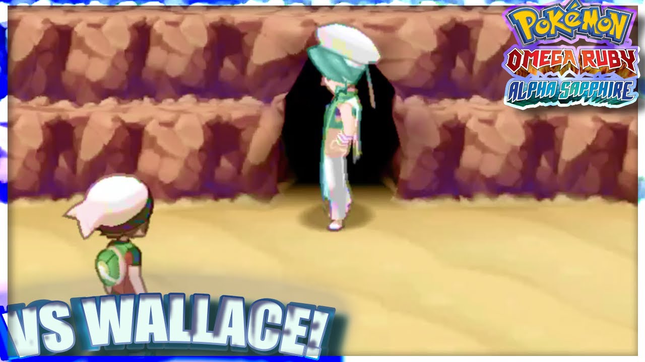 Pokemon Omega Ruby & Alpha Sapphire - Atlantian Wallace Battle! (Sky Pillar) - YouTube