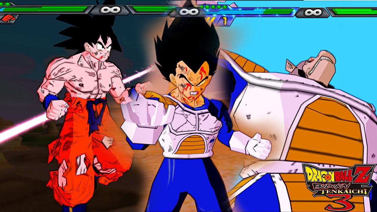 DBZ BT3 MOD - Goku VS. Vegeta Anime Accurate Story Mode + ISO Update ...