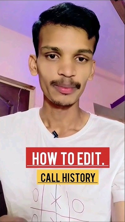 How to edit Call History #techshorts - YouTube