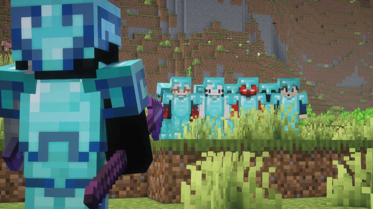 Spear Mace Combo vs Minecraft Server - YouTube