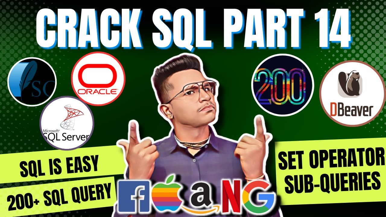 ๐p14 Part 2 Mastering Sql 200 Essential Queries Set Operatorsub