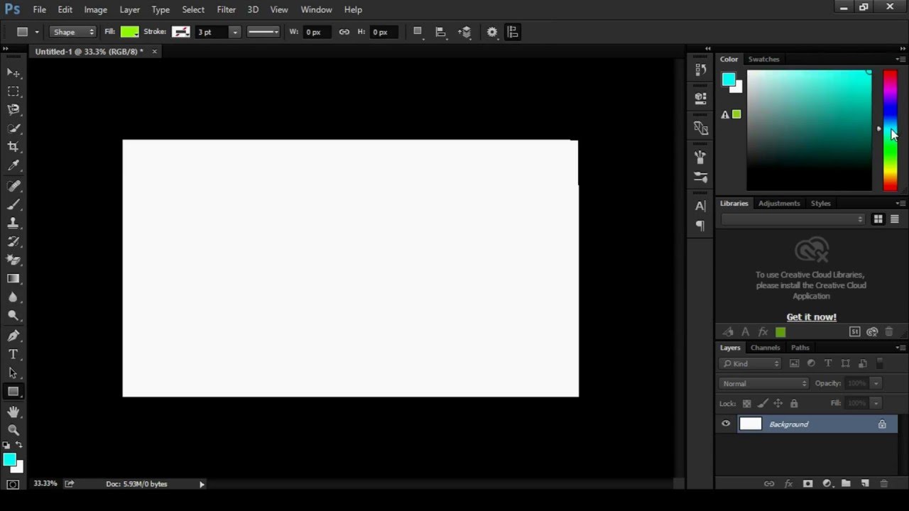 Photoshop CC 2015 In 4K 60FPS - YouTube