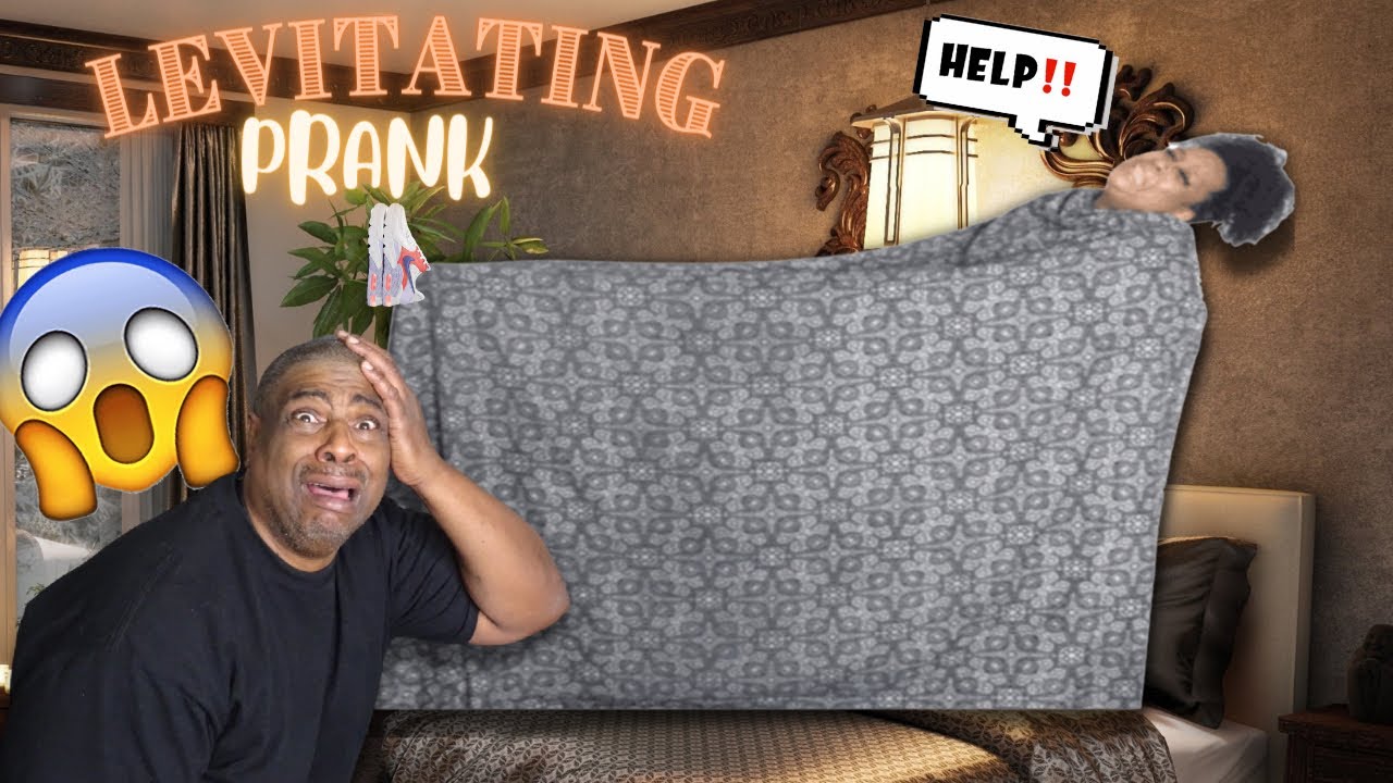 POSSESSED FLOATING PRANK ON BOYFRIEND!!! |VLOGTOBER DAY 19 - YouTube