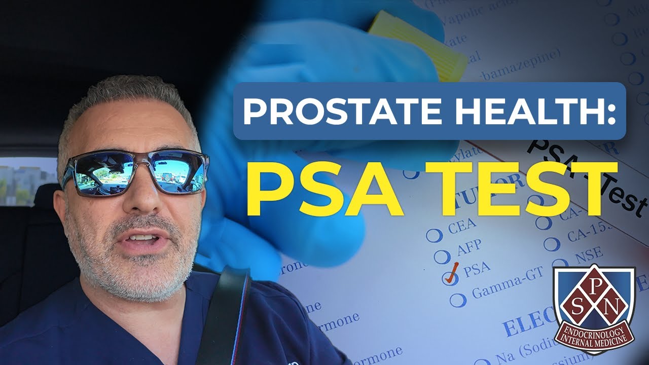Prostate Health PSA Test in 2024 - YouTube