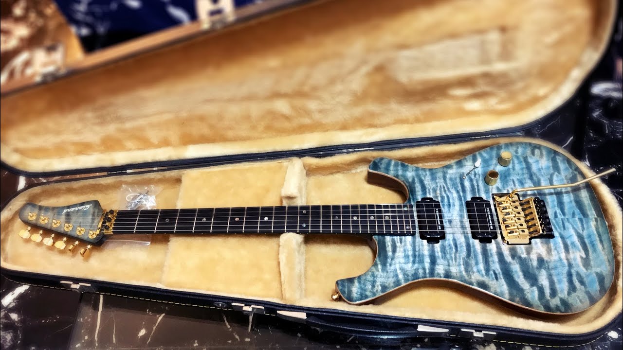 My brand new guitar: "Zeta-B" by GIANAND Guitar Works - YouTube