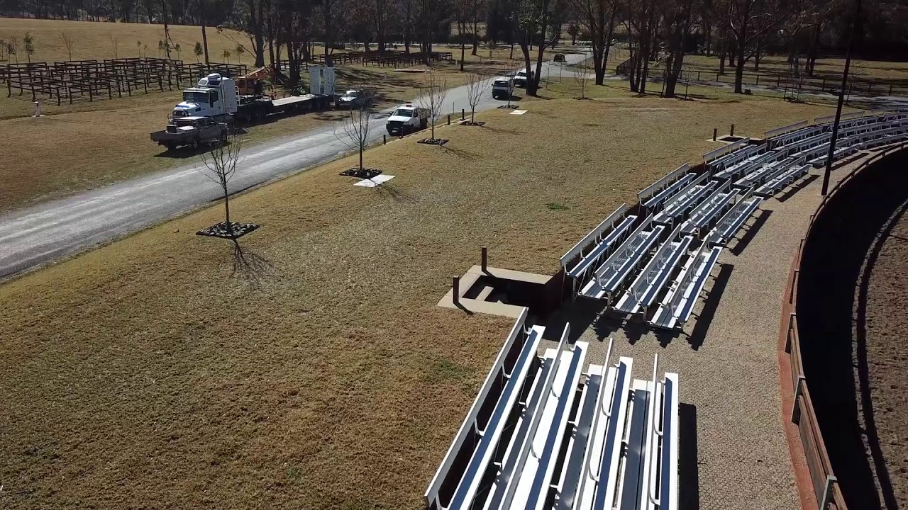 BAB Aluminium Grandstands - YouTube